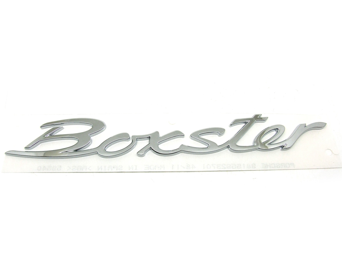 BOXSTER Badge for Porsche 981 Boxster 98155923701 - 98155923701 ...