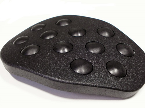 Rennline Rennline Aluminium Dead Pedal Rubber Grip P101 - P101BLACK ...