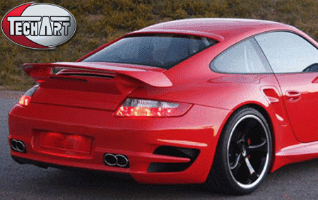 TechArt Rear Valance II. Porsche 997 Turbo - 097100581009 | Design 911