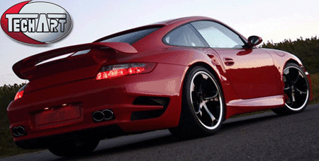 TechArt Rear Valance II. Porsche 997 Turbo - 097100581009 | Design 911