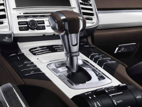 Porsche Cayenne Gear Selector Lever in ALUMINIUM 95804470000 ...