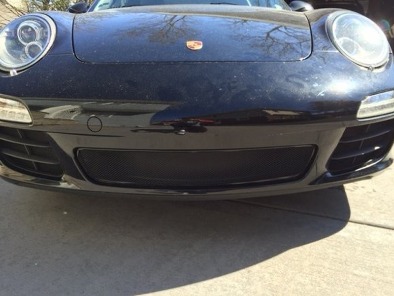 Front bumper radiator wire mesh kit Porsche 997 Gen 2 ...