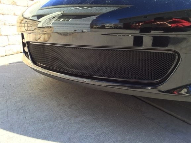 Front bumper radiator wire mesh kit Porsche 997 Gen 2 ...