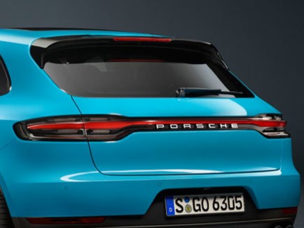 Rear tailgate conversion kit for Macan MKI - standard lights silver ...