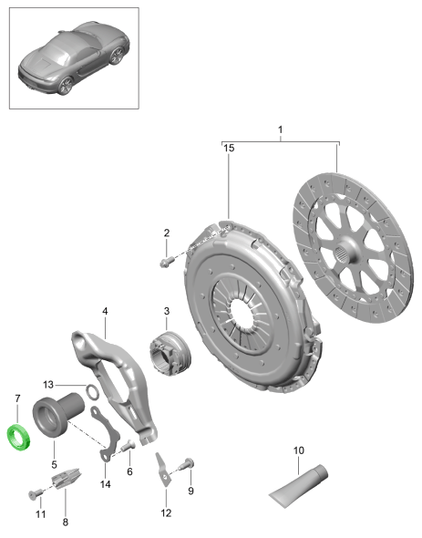 Porsche Clutch Release Bearing Guide Tubes | Precision Sleeves ...