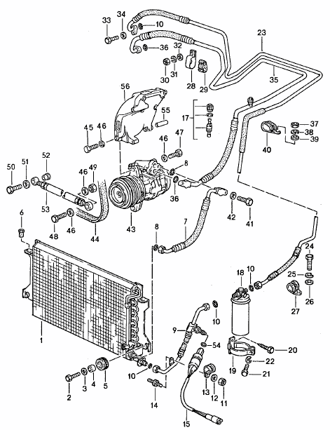 Porsche 924 Aircon Receiver Dryer Desiccator 94457394300 - 94457394300/ ...