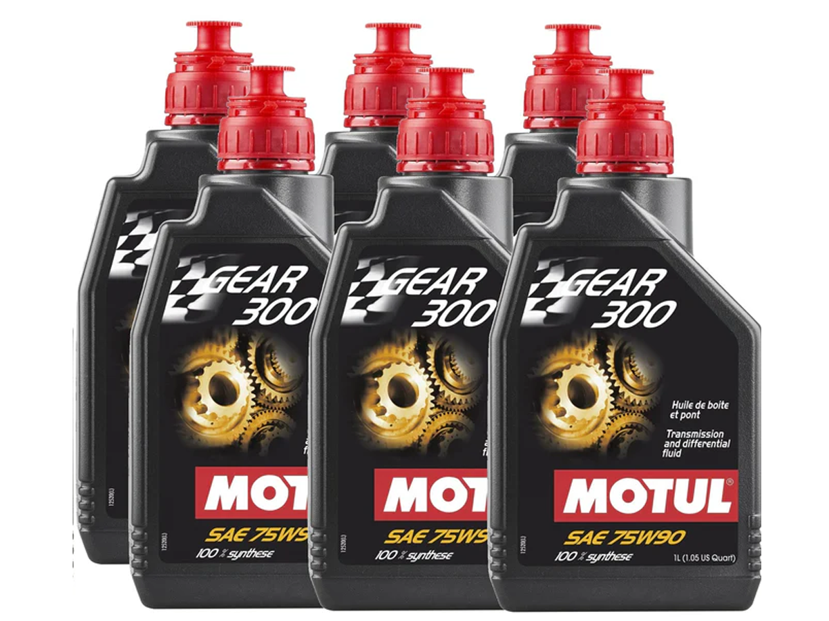 MOTUL GEAR 300 75W-90 transmission oil 6ltr - 10577X6L | Design 911