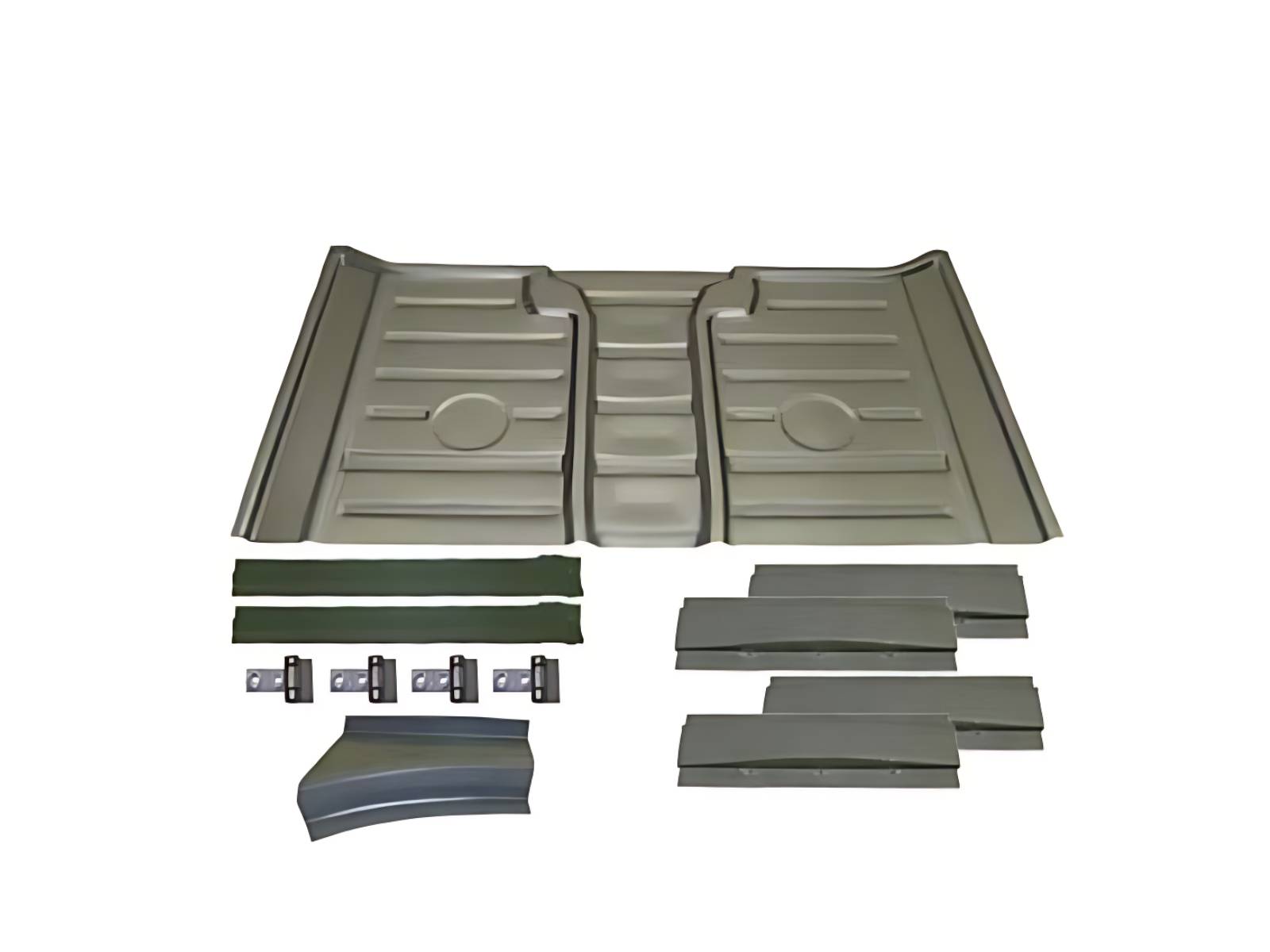 Rear floor pan kit. Porsche 914 91450193924 91450193711 91450194300 ...