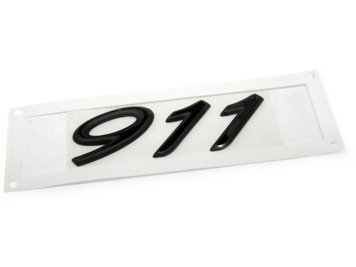 Stick on "911" Badge for Porsche 911 1965>> - 9935592370170C | Design 911