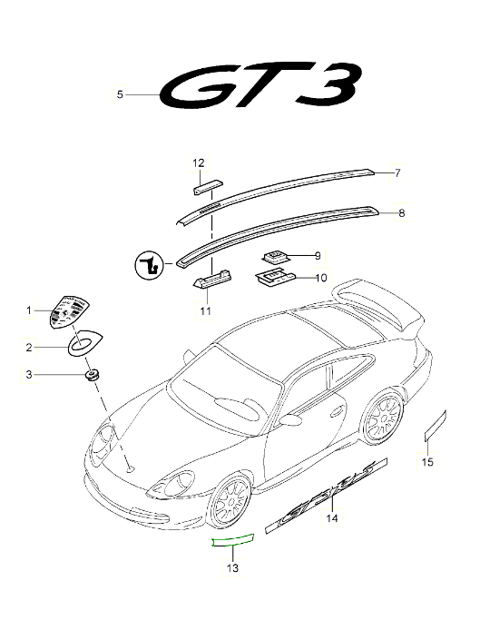 Original Porsche Part - 99655933691 | Design 911