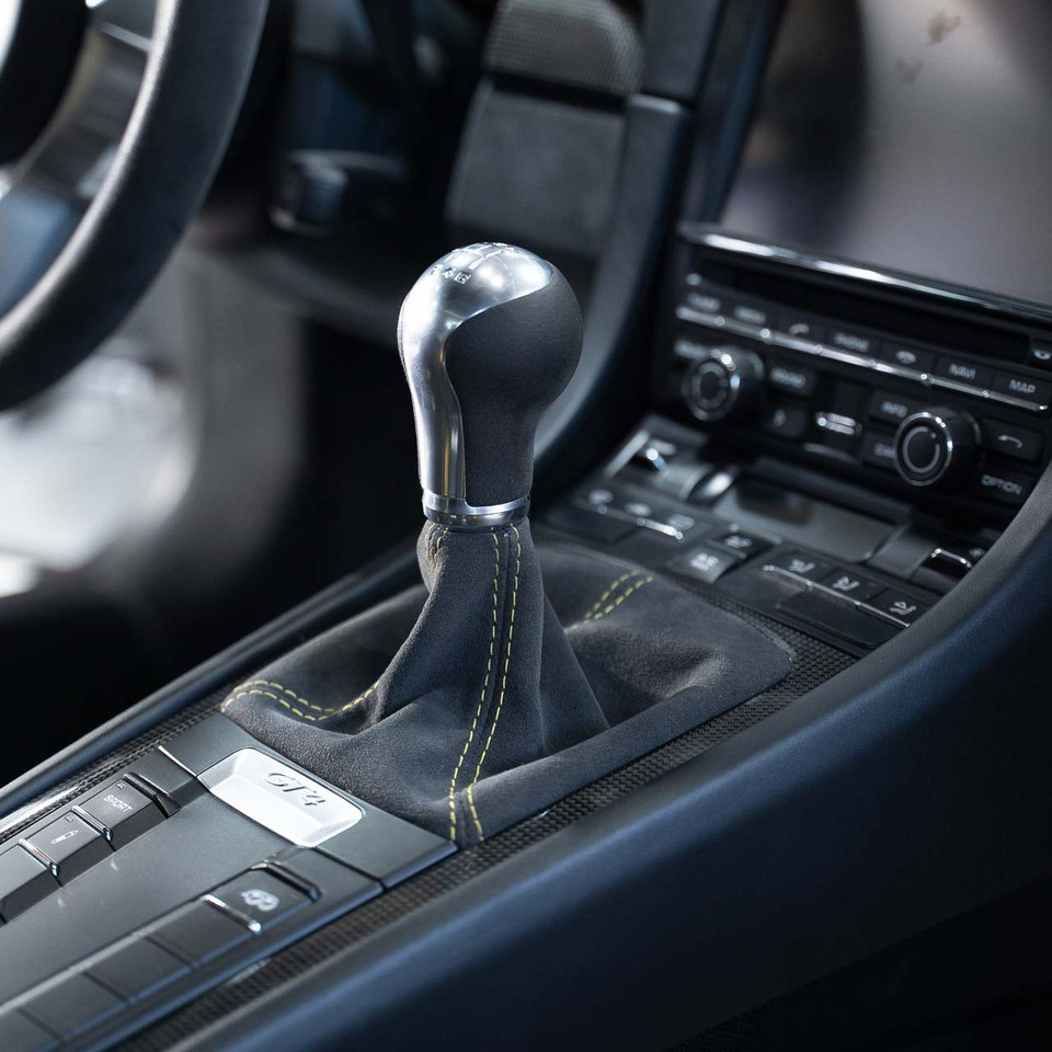 Billet aluminium short shift kit Rennline exactshift. Porsche 981 / 718 ...