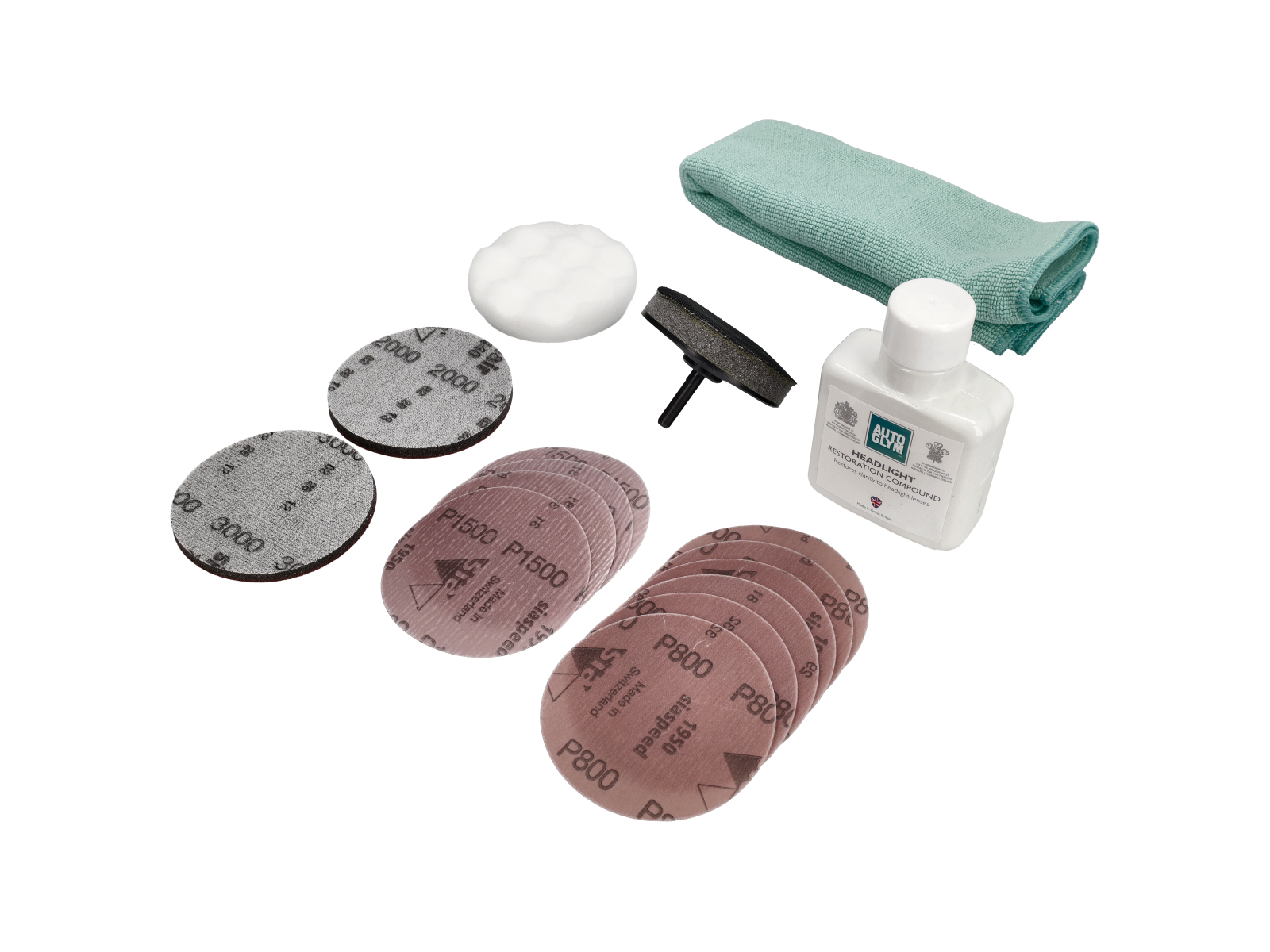 AUTOGLYM HEADLIGHT RESTORATION COMPLETE KIT - HRSKIT | Design 911