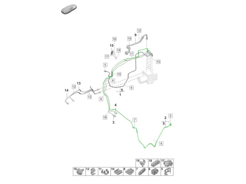 Buy Porsche Taycan (9J1) MK1 2020-2024 9J1.1 Taycan Turbo 2020-24 ...