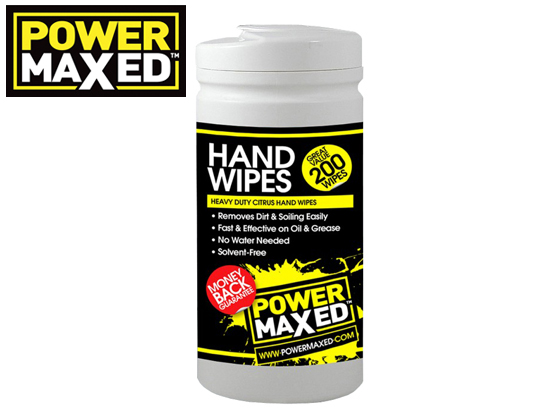 Power Maxed Heavy Duty Hand Wipes - PMHW200 | Design 911