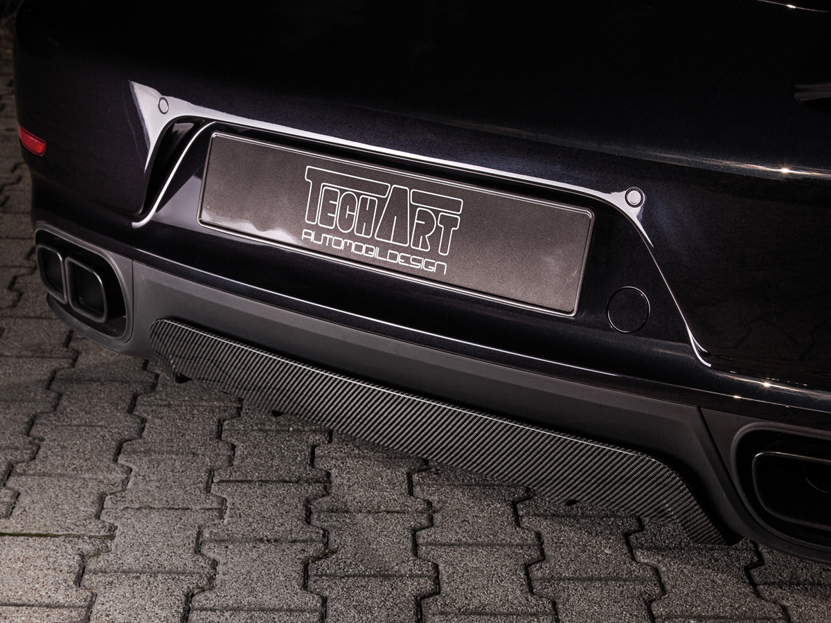 TechArt 091.100.500.009 091.121.500.009G 091.121.500.009 rear diffuser ...