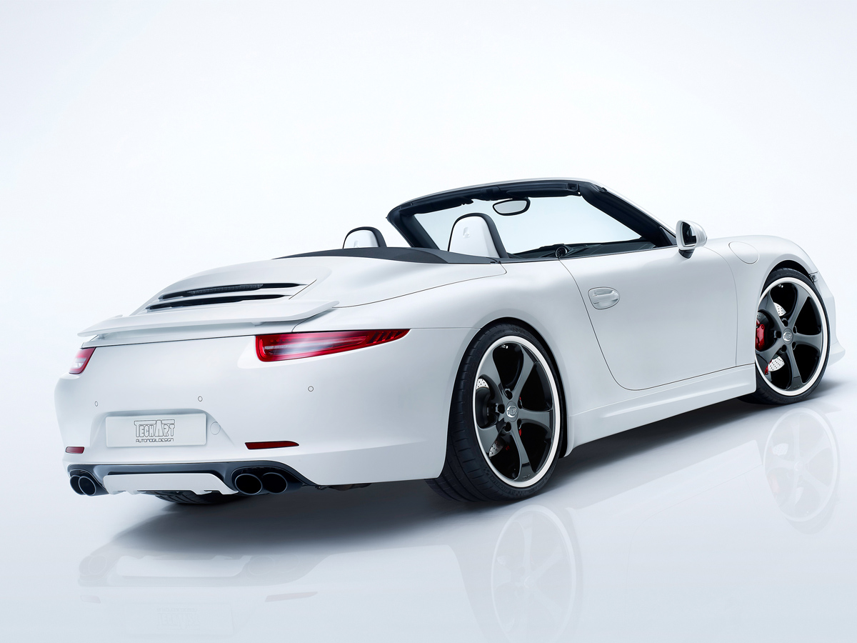 TechArt 091.100.500.009 091.121.500.009G 091.121.500.009 rear diffuser ...