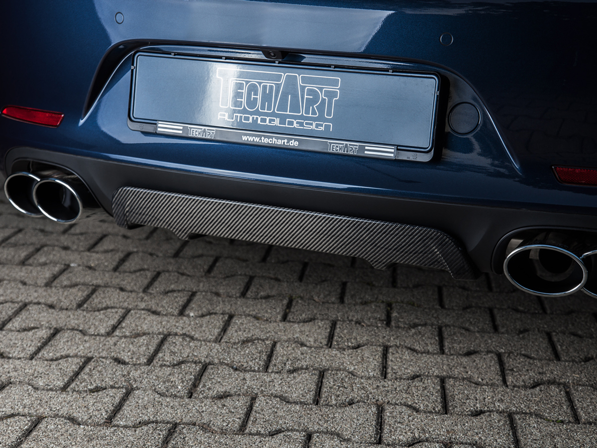 TechArt 091.100.500.009 091.121.500.009G 091.121.500.009 rear diffuser ...