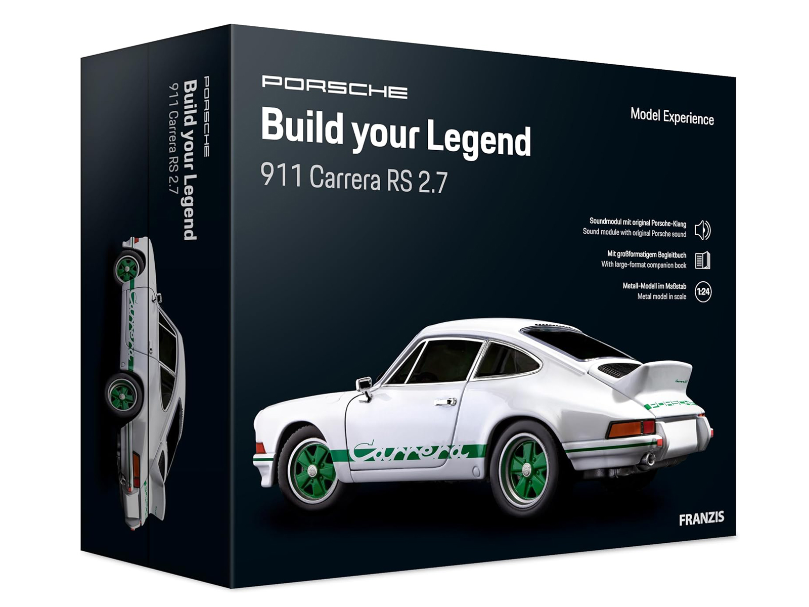 Porsche 911 Carrera RS 2.7, in 1:24 scale Model kit, Advent calendar ...