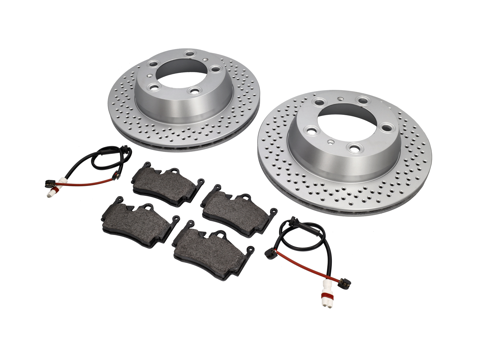 REAR Brake Pads and Brake Disc Package Porsche 987 Boxster / 987C ...
