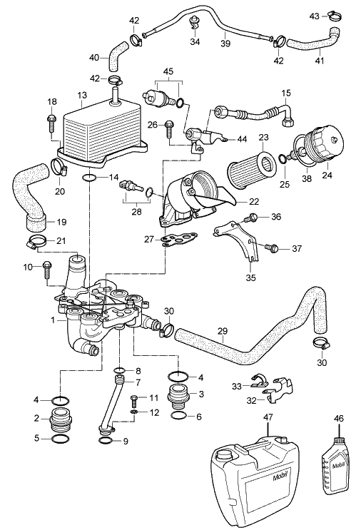 Oil Pressure Sensor / Switch. Porsche 996 Turbo / 996 GT3 - 99660620303 ...