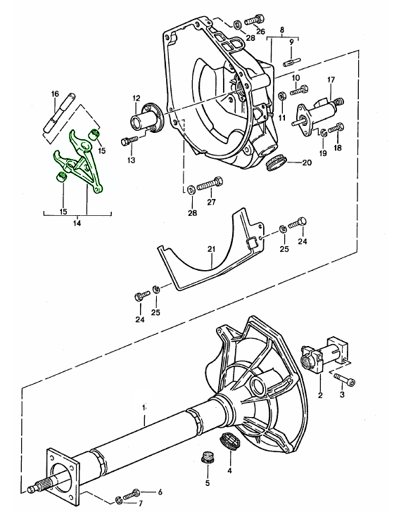 Porsche Clutch Forks & Levers | High-Strength Replacements for Smooth ...