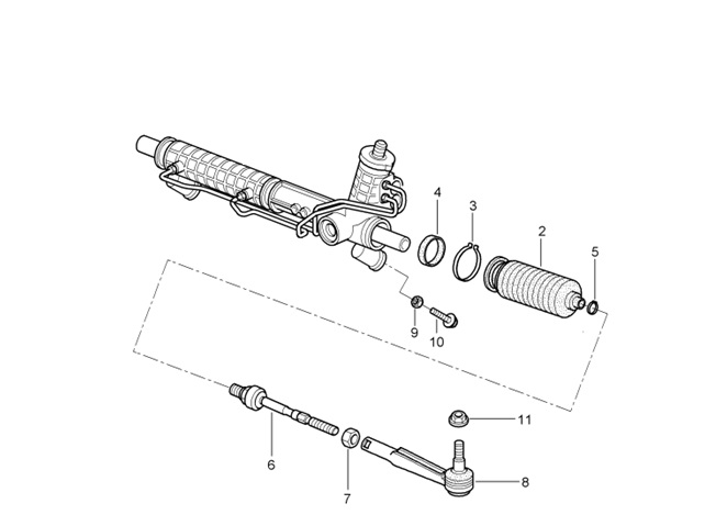 Hex head bolt AM10 x 45 Porsche 986 / 987 / 996 / 997 - 90037810001 ...
