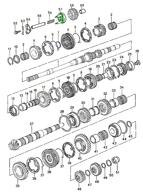 Buy Porsche 968 (1992-1995) 968 3.0L 1992-94 Gearbox Parts | Design 911