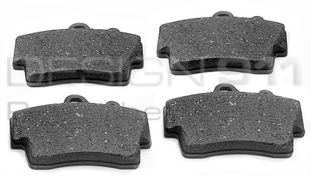 ABS 37094 Porsche 98735193903 Brake pads Front for Porsche Boxster 987 ...