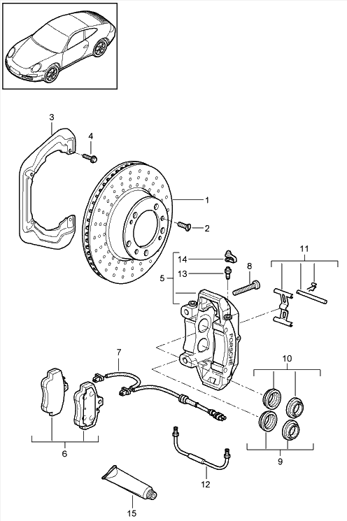 Porsche Calipers & Brake Lines | Design911 Precision Hydraulic ...