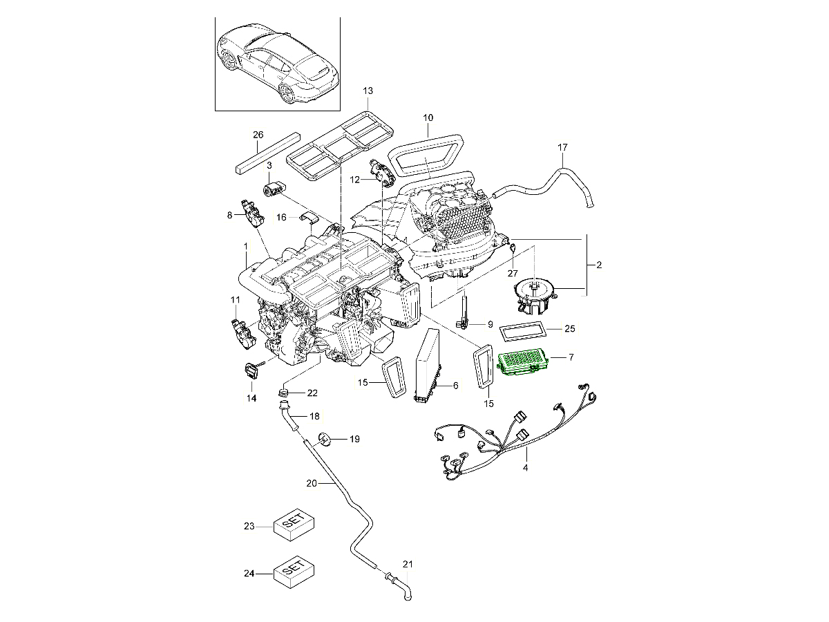 Porsche Blower Motors & Fans | Cabin Airflow & Climate Control Parts ...