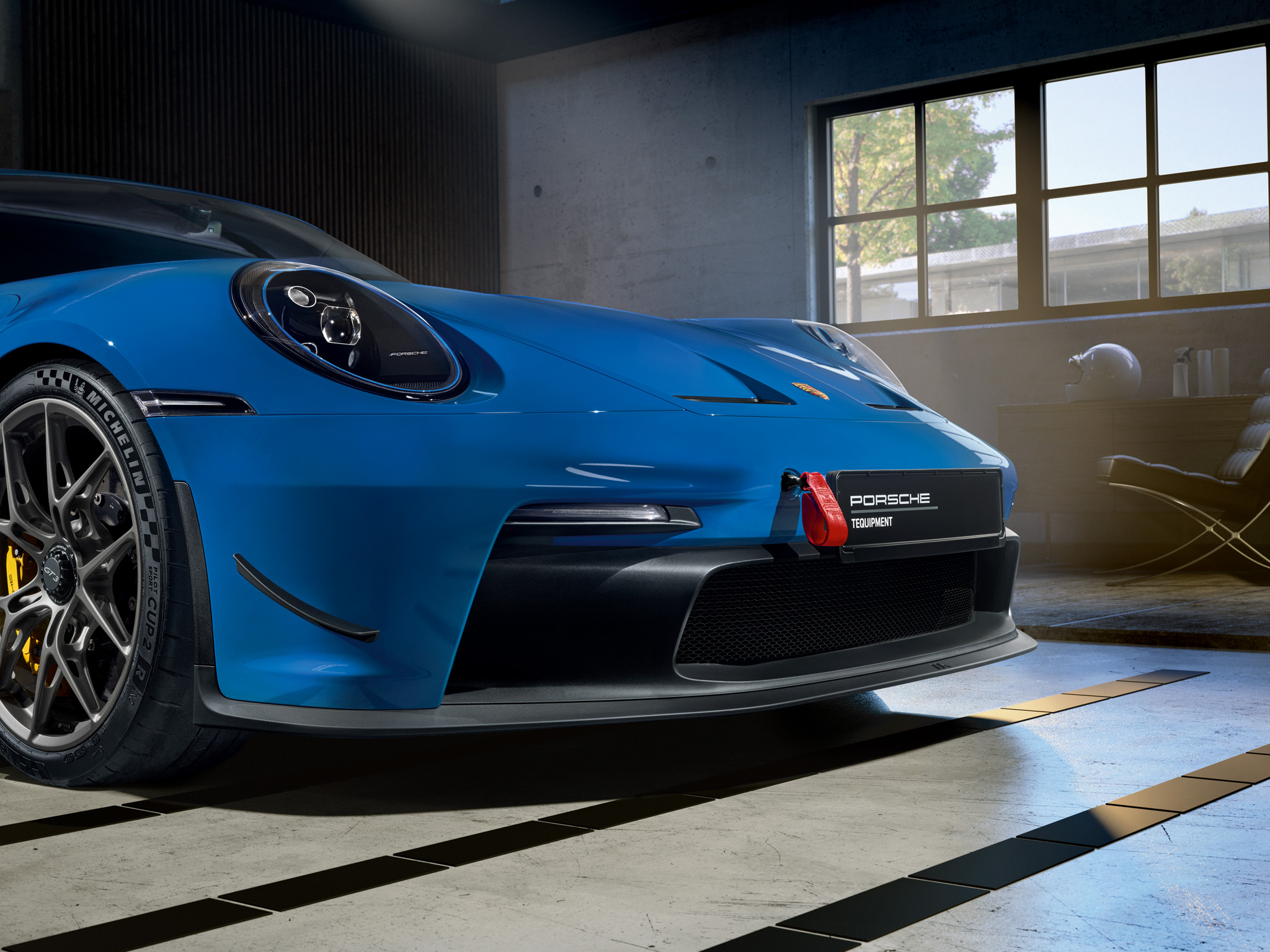 Porsche 992 GT3 Towing loop YELLOW 99204485641 99204485646 ...