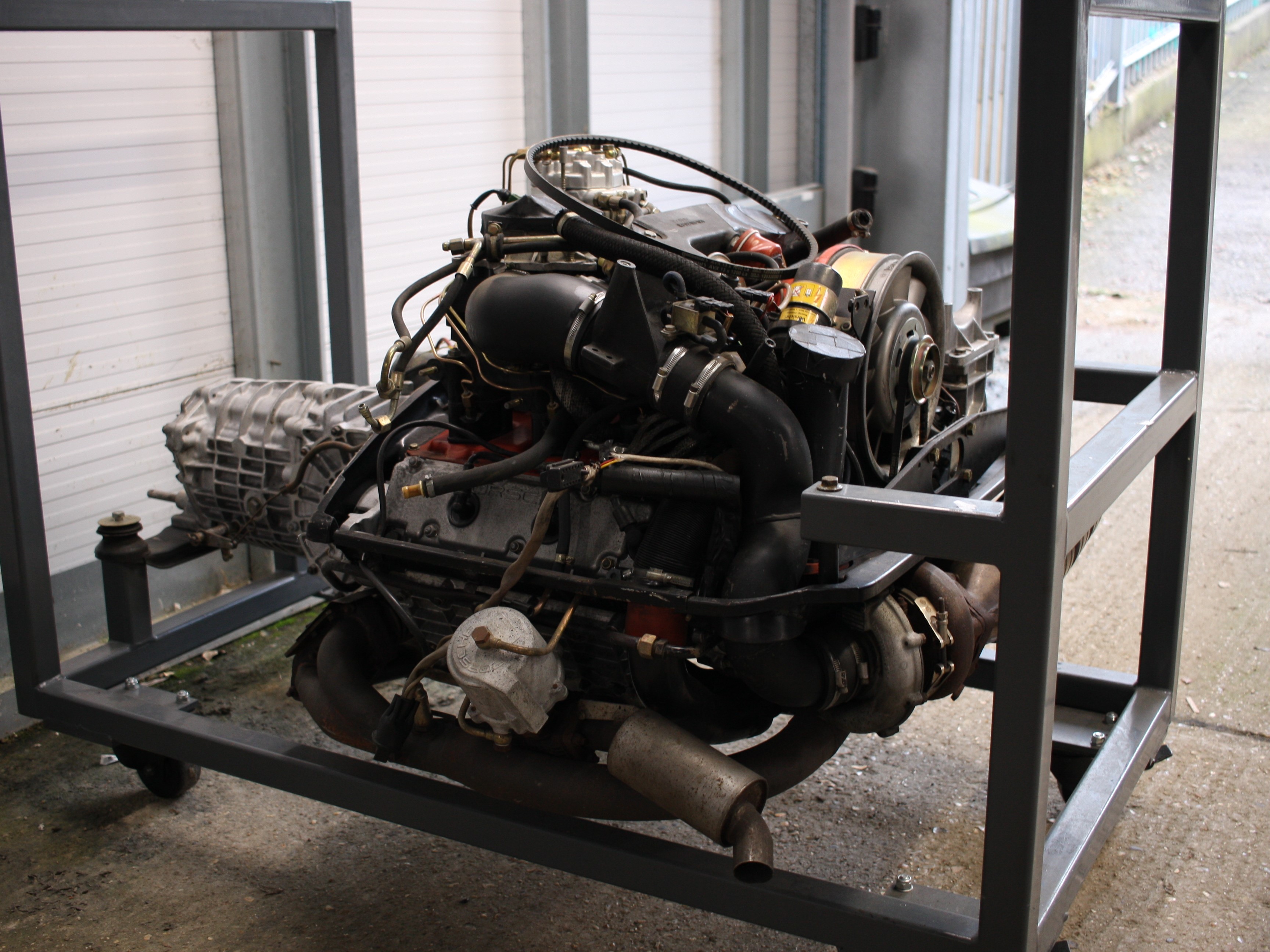 Porsche 911 (930) Turbo 3.3L Engine with gearbox - 93010019201U/1 ...