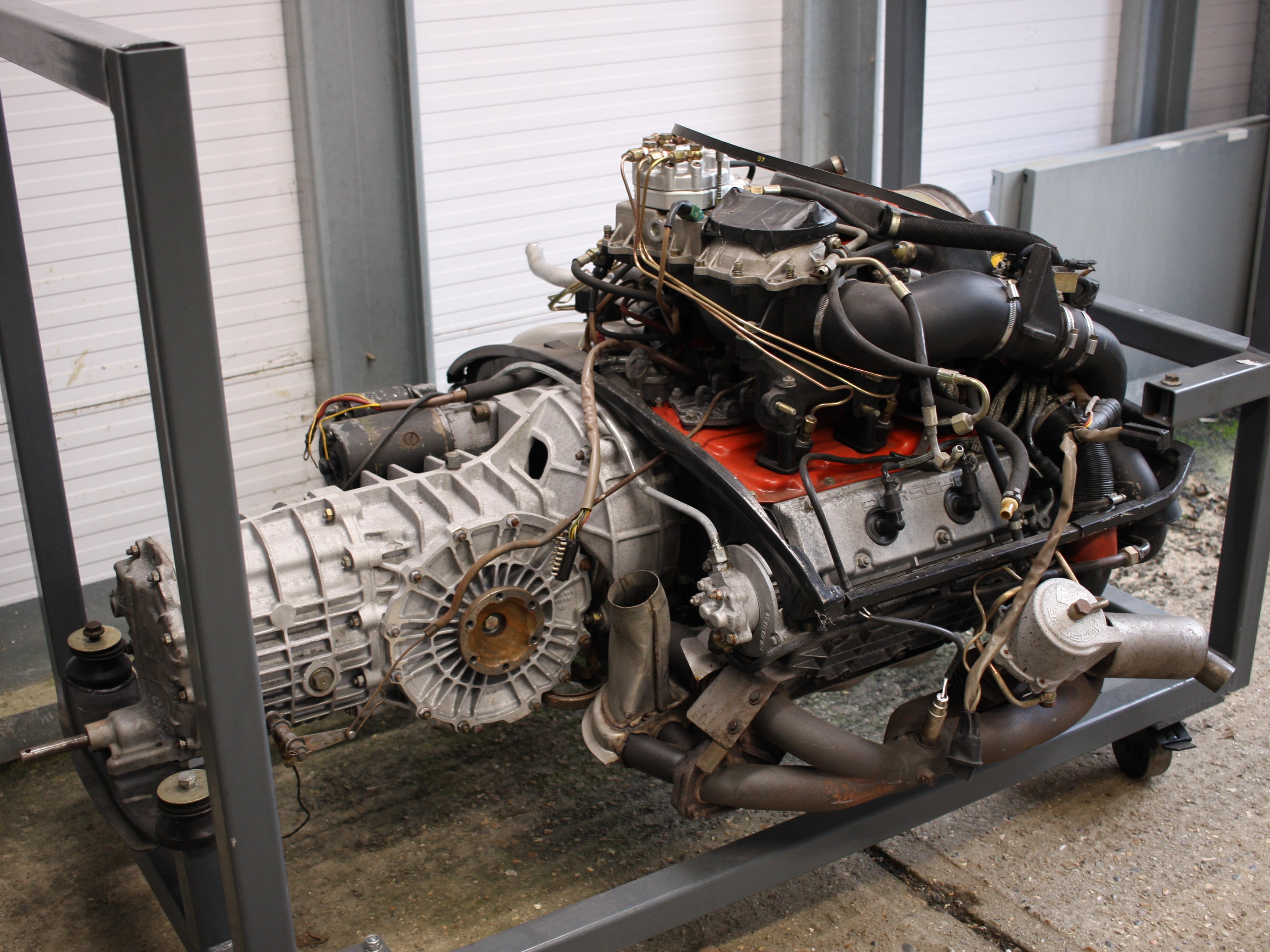 Porsche 911 (930) Turbo 3.3L Engine with gearbox - 93010019201U/1 ...