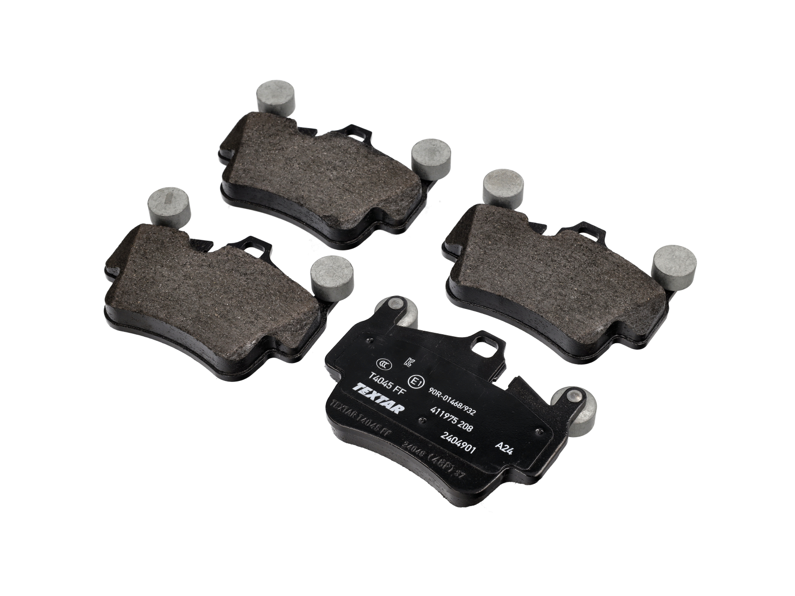 TEXTAR 2404901 Porsche Brake pads Front or rear for Porsche 997 987 ...