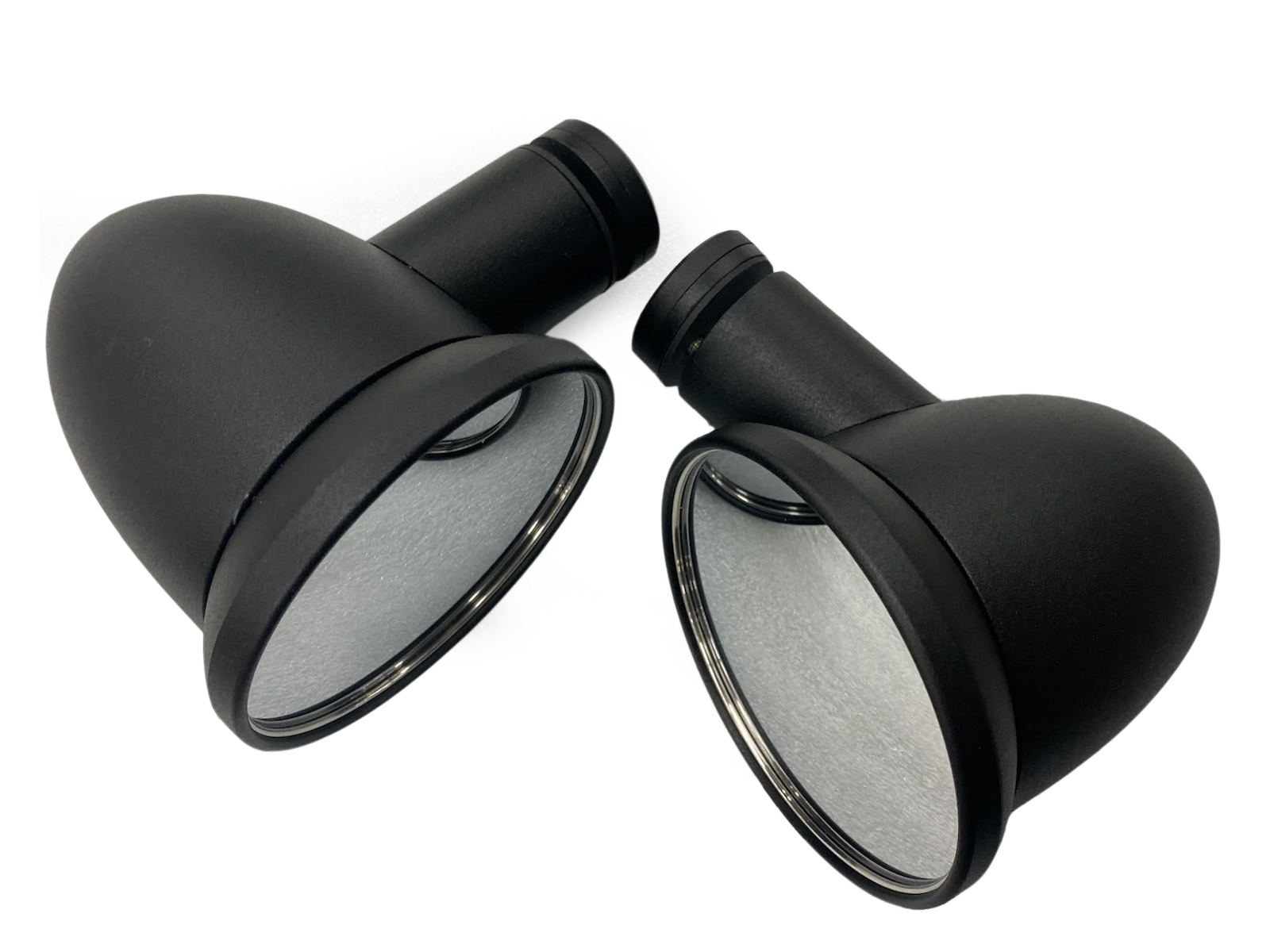 Aluminium bullet mirror set - Wing Window mount. Porsche 911 / 964 ...