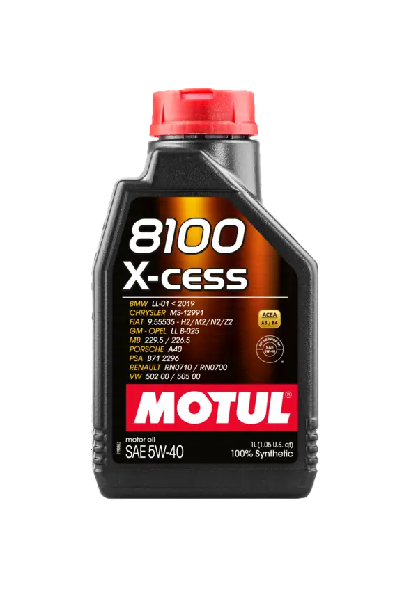 MOTUL 8100 X-CESS 5W-40 102784 - 102784 | Design 911