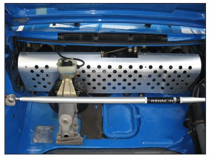 Porsche Rennline Blower Motor Assembly Cover - I06RHBLACK | Design 911