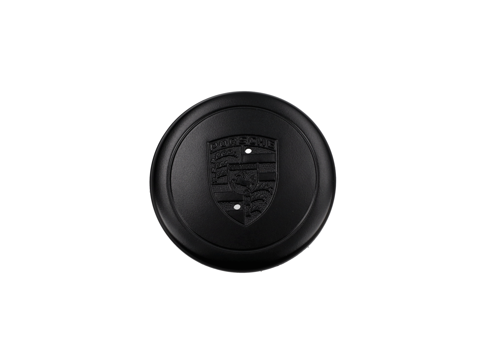 Wheel Caps "Fuchs" black/metal imbossed crest - 91136103228 | Design 911