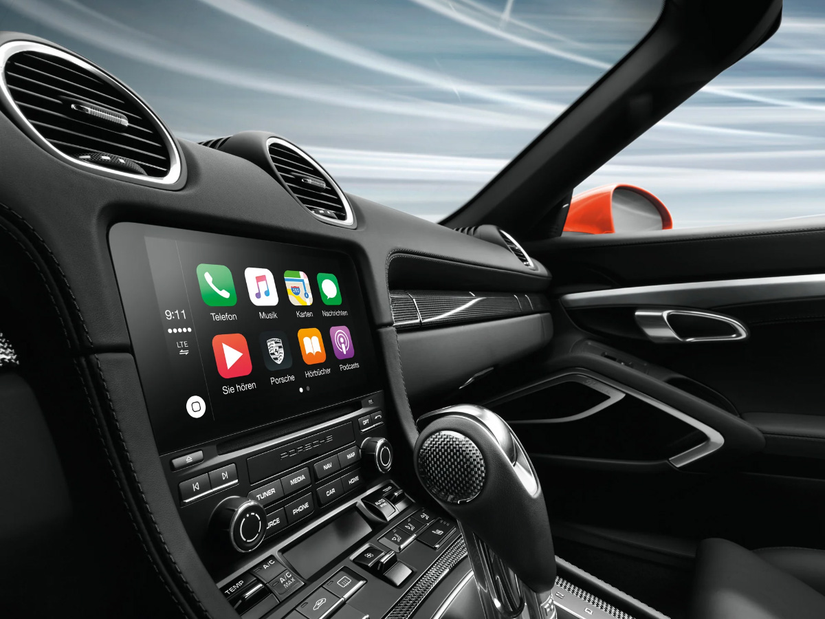 Porsche 718 Boxster Cayman Retrofit kit APPLE CARPLAY 98204490007 ...