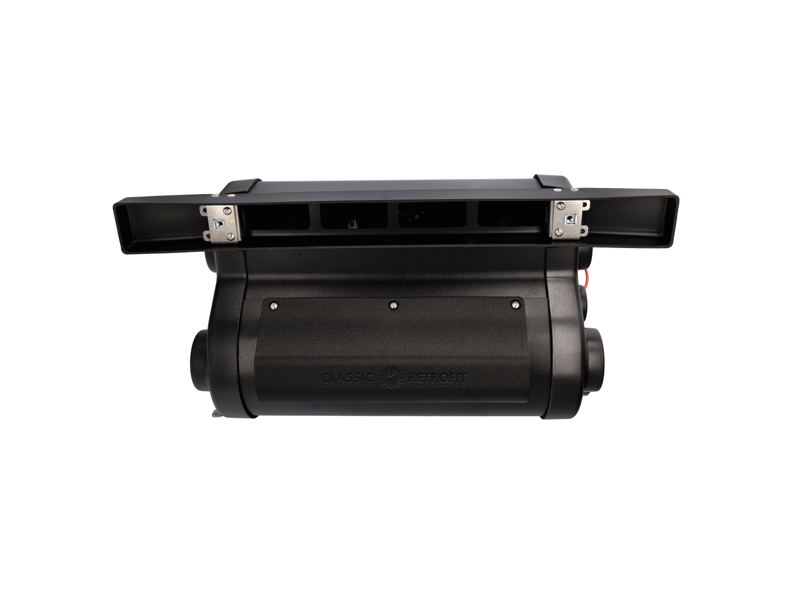 High power blower motor and evaporator assembly for air conditioning ...