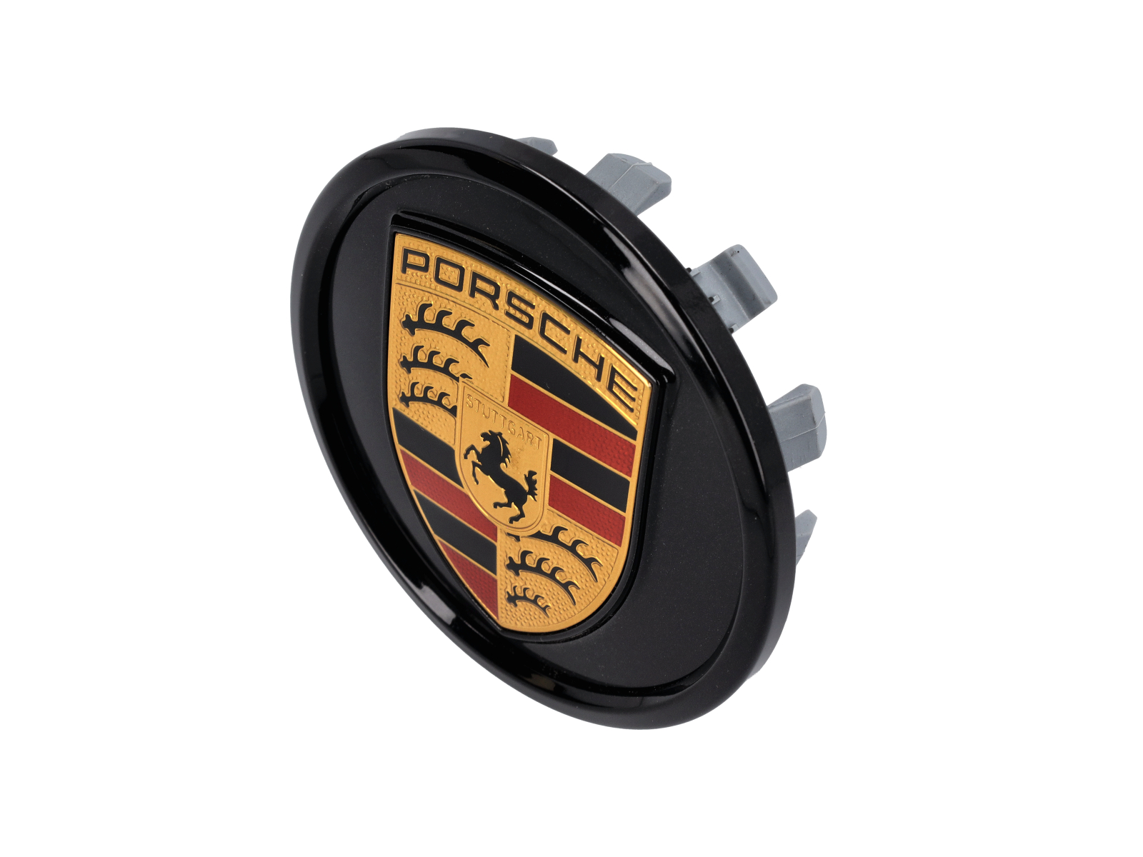 Porsche Taycan 971.2 Panamera Wheel cap in Jet Black Metallic ...