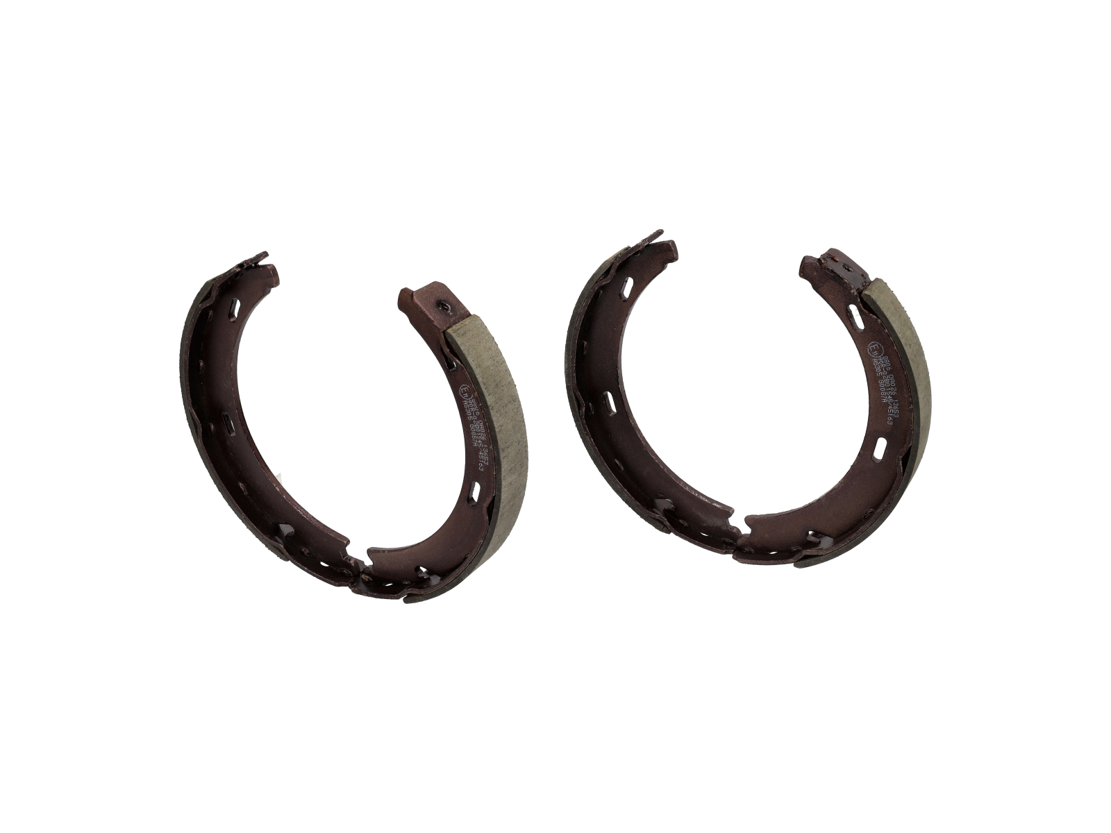 ABS 8806 Porsche 98635299501 Handbrake shoes for Porsche Boxster 986 2 ...