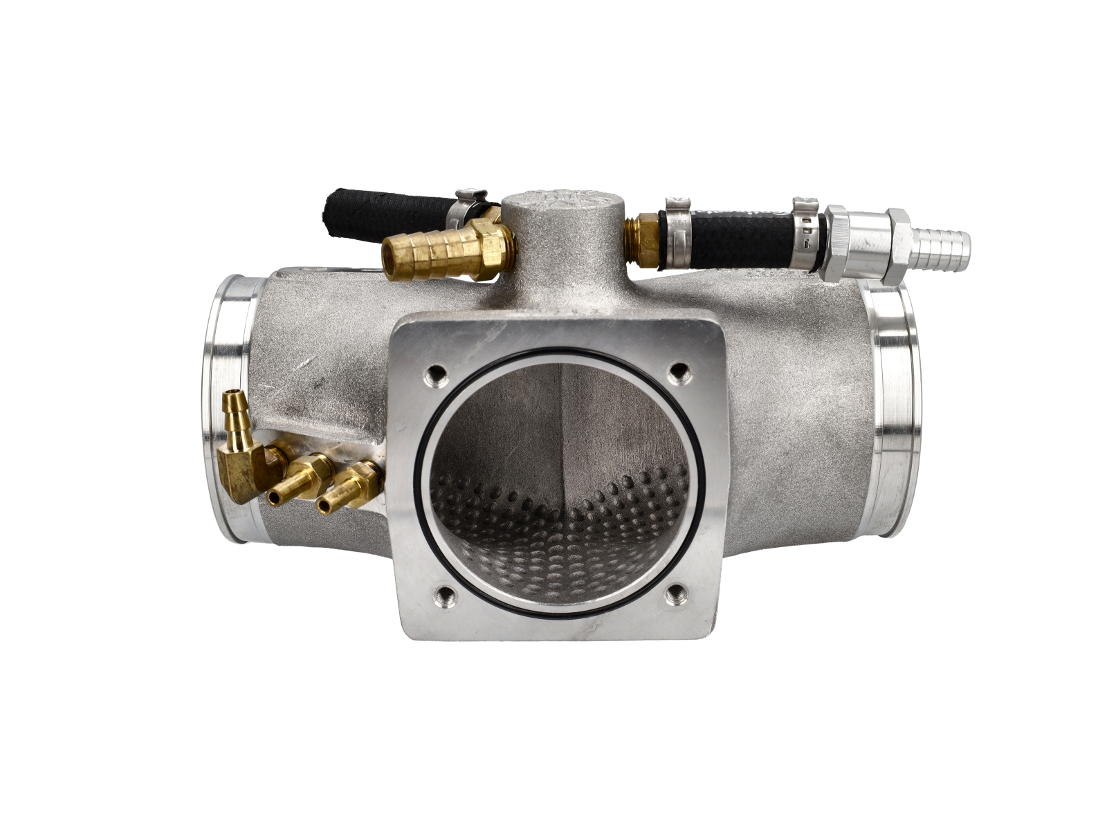 Aluminum Intake Plenum 68mm Porsche 996 Turbo/S/X50/GT2 IPD 96268o/S ...