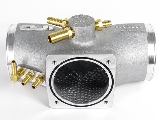 Aluminum Intake Plenum 68mm Porsche 996 Turbo/S/X50/GT2 IPD 96268o/S ...