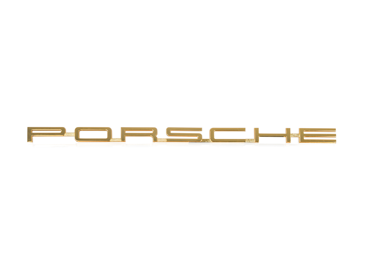 Porsche 911 65-67 PORSCHE logo Gold 90155930120 - 90155930120 | Design 911