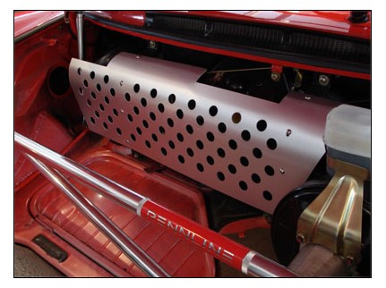 Porsche Rennline Blower Motor Assembly Cover - I05BLACK | Design 911