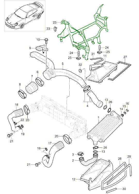 Wheel-housing liner - 99750420492 | Design 911