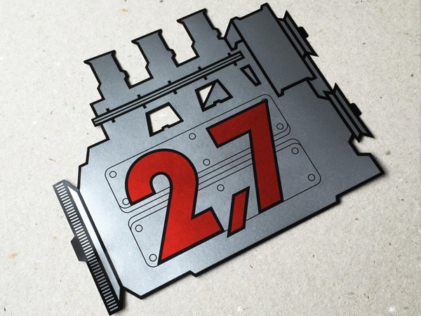 Rear Window 2.7L Engine Sticker for Porsche 911 - 9117011020027 ...