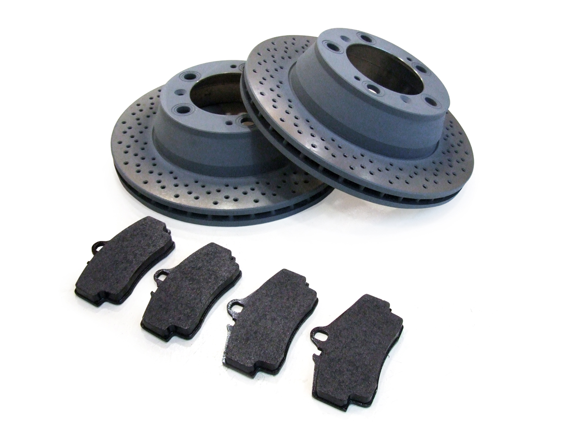 Brake Pads and Brake Disc Package. Porsche Boxster 3.2L S ...