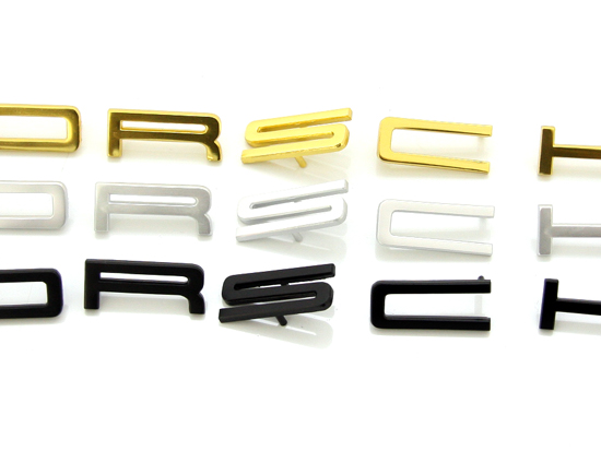 P O R S C H E - Individual letters for rear boot . Porsche 911 1966-73 ...